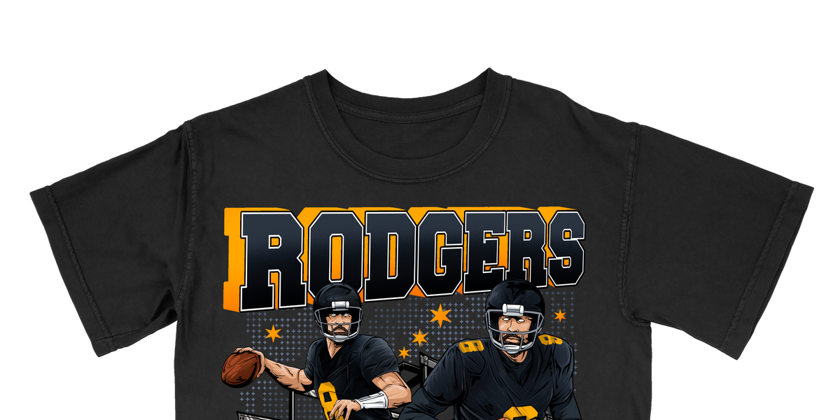 Aaron Rodgers Black Tee #/500 – Euphoria