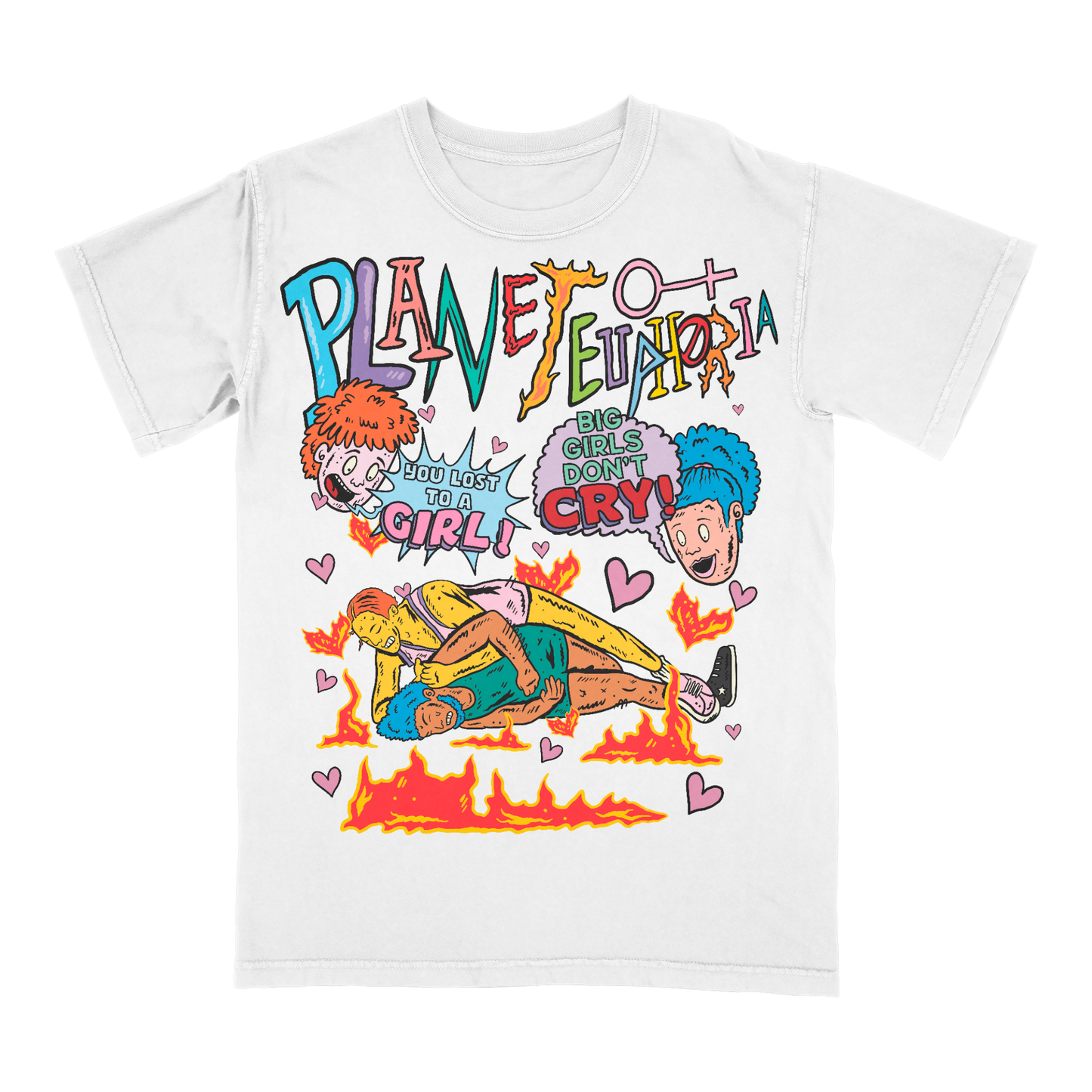 Girls Wrestling Tee – Euphoria